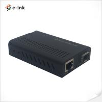 China Fiber Gigabit Media Converter 10 / 100 / 1000Base-TX To 1000Base-SFP With DIP Switch for sale