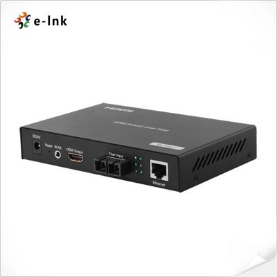 China 1080P HDMI Video Over Fiber Extender With 10/100M Ethernet Duplex SC for sale