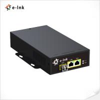 China Single Port 60w Gigabit Poe Injector 802.3at With Sfp Commercial Power Adapter for sale