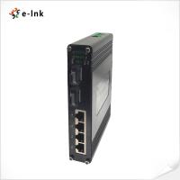 China 4 Port 10/100T Industrial Ethernet Switch With 2-port 100M SC Dual Fiber 2KM for sale