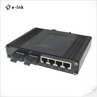 China Wholesale Industrial PoE Switch 4 port 10/100T 802.3at to 2-port 100FX SC Dual Fiber 20KM for sale