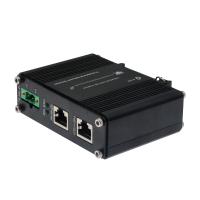 China Industrial 2.5G 60W PoE Injector 12-48V DC Power Input supports IEEE802.3at Power over Ethernet for sale