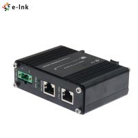 China 5G POE Injector 802.3at 30W Din Rail Industrial Power Ethernet Injector Adapter for sale