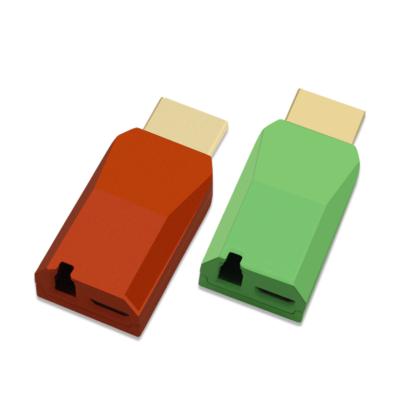 China 4K / 30Hz HDMI Fiber Extender Hot-Pluggable Standard HDMI 1.4 Connector for sale