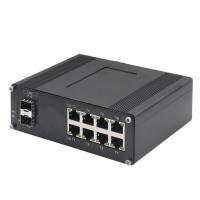 China Industrial L2+ 8-Port 10/100/1000T + 2-Port 1000X SFP Managed Ethernet Switch for sale
