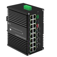 China Industrial Managed PoE Ethernet Switch 16-Port 10/100/1000T + 4-Port 1000X SFP for sale