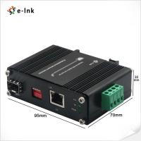 China Mini Industrial 10G/5G/2.5G/1G/100M Copper to 10GBASE-X SFP+ Media Converter for sale
