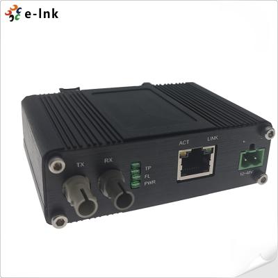 China Mini Industrial 10BASE-T to 10BASE-FL Ethernet Media Converter for sale
