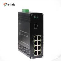 China LED Screen Fiber Converter with 1x10G SFP+ Fiber Port + 8 x 10 /100 / 1000M Ethernet RJ45 Ports for sale