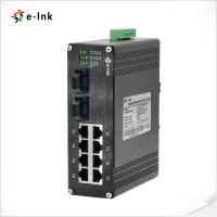 China Industrial 8-port 10/100Base-T + 2-port 100BASE-FX Ethernet Switch for sale