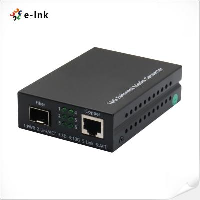 China 10G Base-T to 10G Base-R Media Converter Provide reliable long-distance  connection for sale