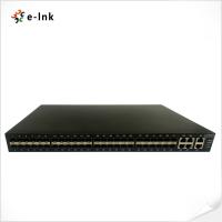 China L3 Managed 48-Port Gigabit SFP + 6-Port Combo + 2-Port 10G SFP Fiber Switch for sale