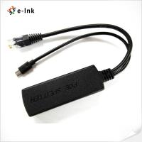 China 10/100/1000M 5V 2A PoE Splitter With Micro USB Port for sale