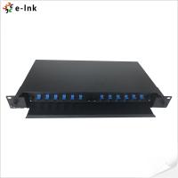 China FPP Series Rack Mount (Drawer Type) Fiber Patch Panel Optical fiber input: 4 ports for sale