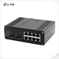 China Industrial 8-Port 10/100/1000T 802.3bt PoE + 2-Port 100/1000BASE-X Ethernet Switch（90W） for sale