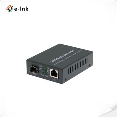 China 100M/1G/2.5GBase-T to 2.5G Base-SX/LX Fiber Media Converter for sale