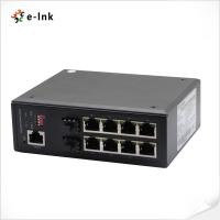 China Industrial 4-port 10/100/1000T 802.3bt PoE + 4-port 10/100/1000T 802.3at PoE + 2-port 100/1000X SFP Managed Ethernet Switch for sale