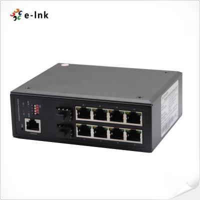 China Industrial 4-port 10/100/1000T 802.3bt PoE + 4-port 10/100/1000T 802.3at PoE + 2-port 100/1000X SFP Managed Ethernet Switch for sale