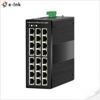China Managed Industrial 16-port 10/100/1000T 802.3at PoE + 8-port 10/100/1000T Ethernet Switch for sale