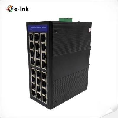 China Managed Industrial 24-port 10/100/1000T Ethernet Switch for sale