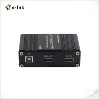 China Mini 4K/60Hz HDMI 2.0 KVM USB Fiber Optic Extender for sale