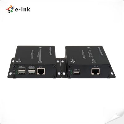 China 4-Port USB 2.0 Over CAT5/CAT6 Extender For Reliable Data Transmission for sale
