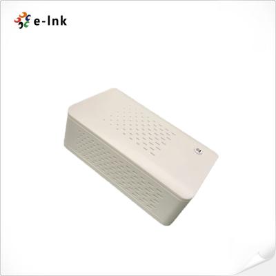 China 1200Mbps Passthrough Powerline PoE Injector Adapter With Power Socket for sale