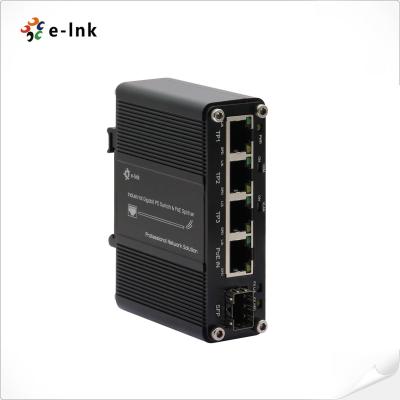 China Mini 3-Port 10/100/1000T + 1-Port 100/1000X SFP Hybrid Interface Ethernet Adaptor for sale
