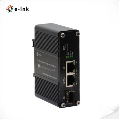 China Multi Function PD Ethernet Switch with SFP port and Type-C output for sale
