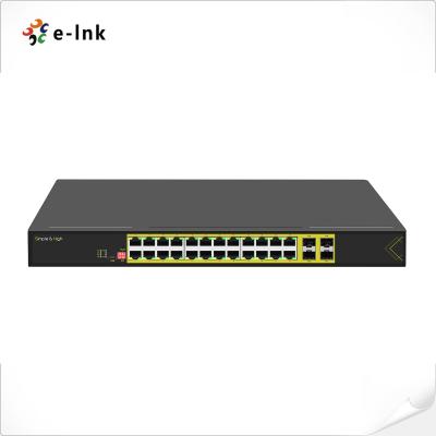 China L2+ Managed Rack mount 24-Port 10/100/1000T + 4-Port 1000X SFP Ethernet Switch for sale