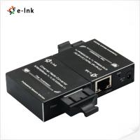 China Micro type 10/100/1000Base-Tx to 100/1000Base-Fx Ethernet Media Converter for sale