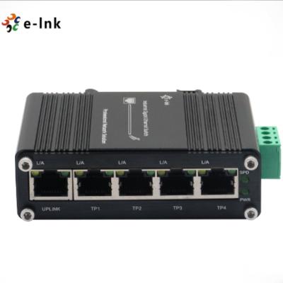 China Mini Industrial 5-Port 10/100/1000T Compact Ethernet Switch for sale