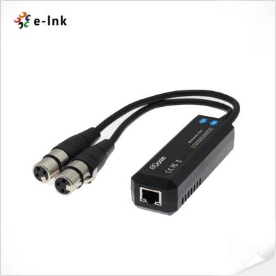 China Dante 2Ch Analog Input Dongle Converter for sale
