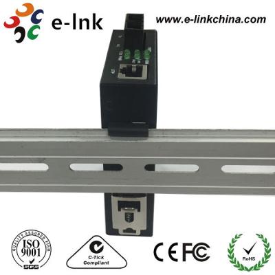 China DIN-Rail 10/100/1000Base-TX to 1000Base-X Ethernet Media Converter for sale