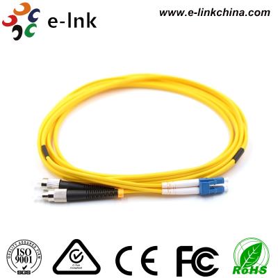 China 15m, LC to FC, Duplex, Singlemode Patch Cable for sale