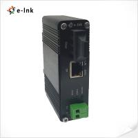 China Mini Industrial 10/100/1000Base-T to 100/1000Base-X Media Converter for sale
