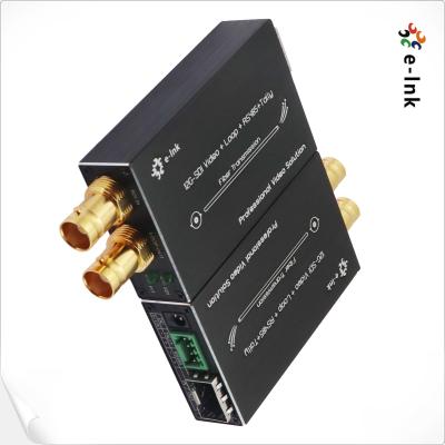 China Mini 12G-SDI to Fiber Converter with Tally and RS485 for sale