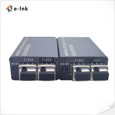 China Mini 24G-SDI to Fiber Converter with 2 x 12G-SDI 1*LC fiber for sale