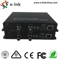 China SD/HD/3G-SDI + RS485/RS422/RS232 Data + 10/100M Ethernet  over Fiber Converter for sale
