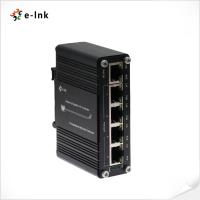 China Industrial 1-Port 802.3at PoE+ to 4-Port 802.3af/at Gigabit PoE Extender for sale