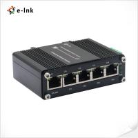 China Mini Industrial Gigabit Ethernet Switch 5-Port 10/100/1000M 12-48VDC PoE Optional for sale