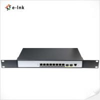 China L2+ 8-Port 10/100/1000T + 2-Port 100/1000X SFP Managed Ethernet Switch for sale