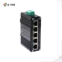 China Mini Industrial Managed Ethernet Switch 5 Port 10 100 1000M RJ45 Gigabit DIN Rail for sale