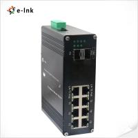 China Industrial L2+ 8-Port 10/100/1000T + 2-Port 1000X SFP Managed Ethernet Switch for sale