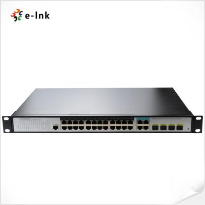 China L2+ 24-Port 10/100/1000T + 4-Port Gigabit TP/SFP Combo Managed Ethernet Switch for sale