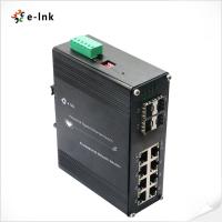 China Industrial L2+ 8-Port 10/100/1000T + 4-Port 1000X SFP Managed Ethernet Switch for sale