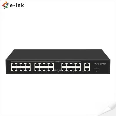 China 24*10/100M PoE + 2*10/100/1000M Uplink RJ45 + 1*1000M Uplink SFP Ethernet Switch for sale