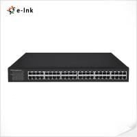 China  Unmanaged 48-Port Gigabit PoE Switch with 48x10/100/1000M RJ45 PoE Ports for sale