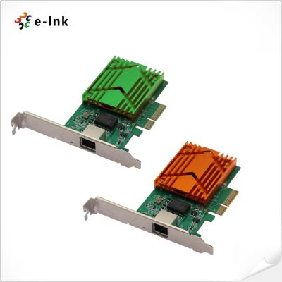 China Ethernet Network Adapter PCIE x4 Single-port RJ45 10G for sale