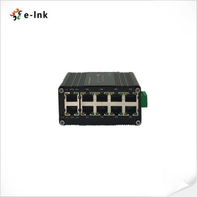 China Mini Industrial 10-Port 10/100/1000T Compact Ethernet Switch for sale